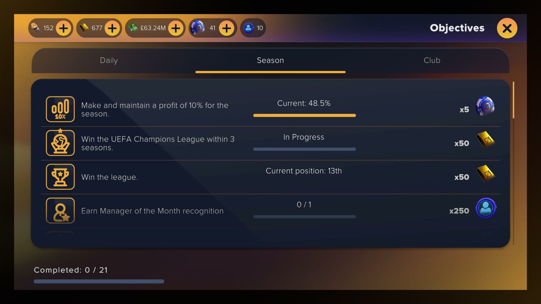 Soccer Manager 2026: Objectives Deep Dive - Invincibles Studio